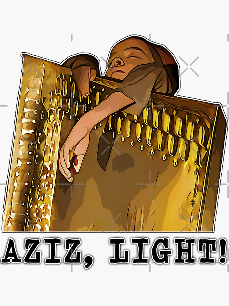 "The Fifth Element - Aziz Light Poster" Sticker for Sale by brad2ecla ...