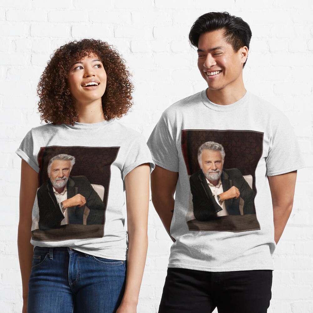 "World’s most interesting man Meme Humor Graphic" Sticker for Sale by ...
