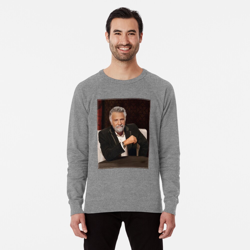 "World’s most interesting man Meme Humor Graphic" Sticker for Sale by ...