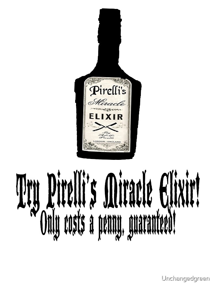 "Pirelli's Miracle Elixir! Sweeney Todd" Art Print for Sale by ...