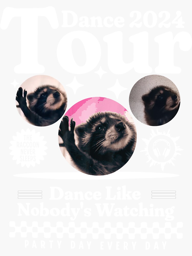 "Pedro Pedro Pedro, Dancing Raccoon - Pedro Racoon" Sticker for Sale by ...