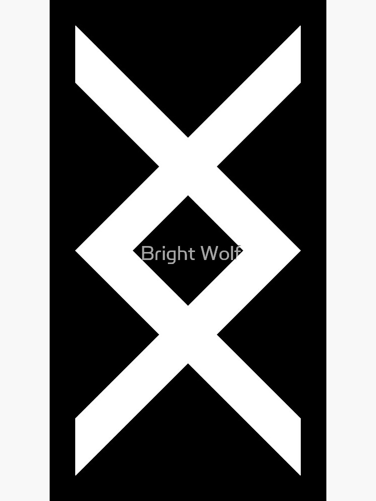 "INGUZ Rune " Art Print for Sale by FireWolfNath | Redbubble