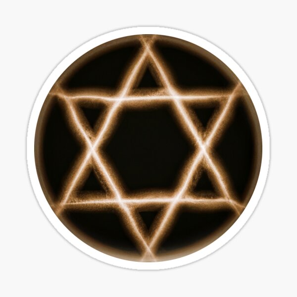 "Pentagram / Pentangle" Sticker for Sale by MagickDragon | Redbubble
