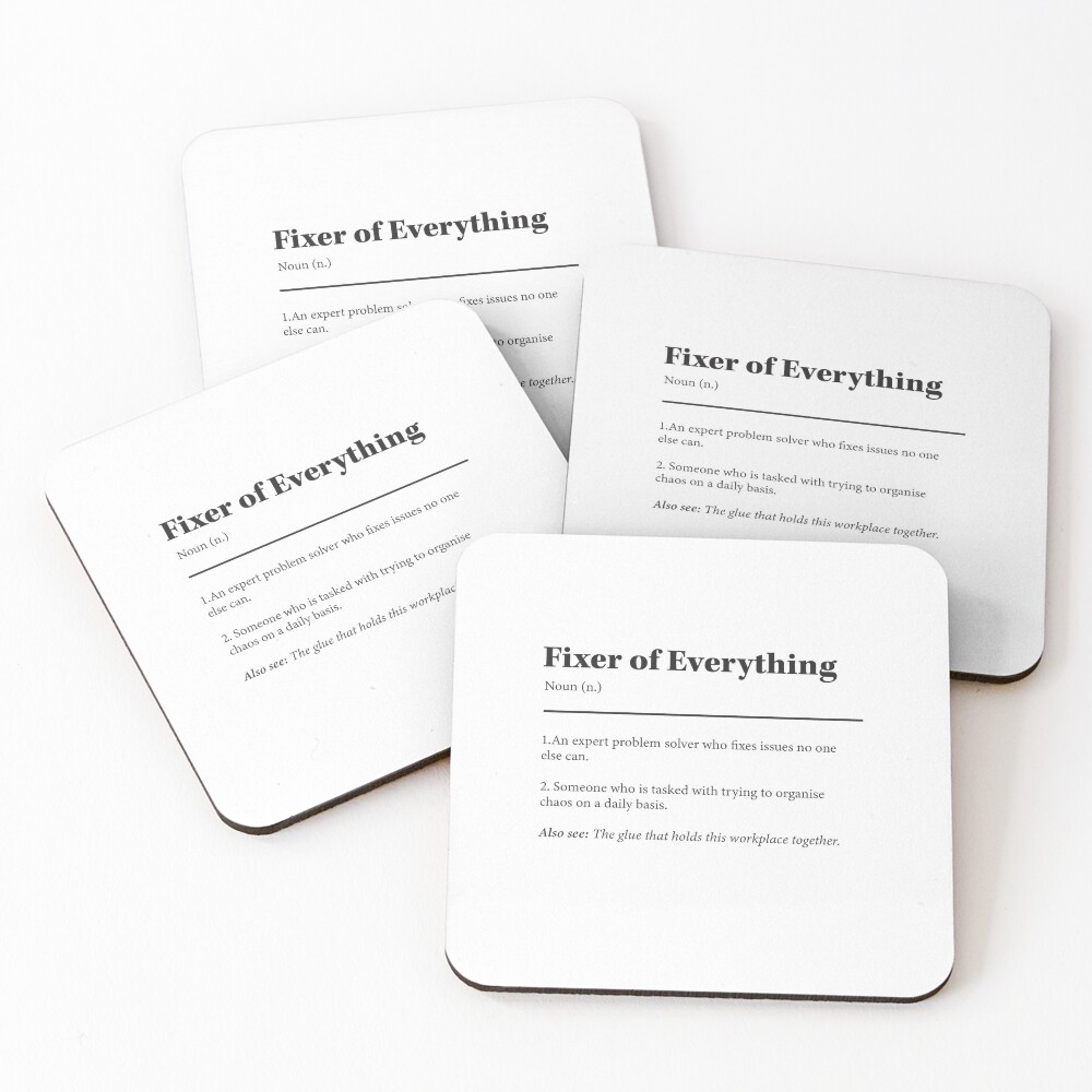 "Fixer of Everything | Funny Farewell Greeting card for coworker ...