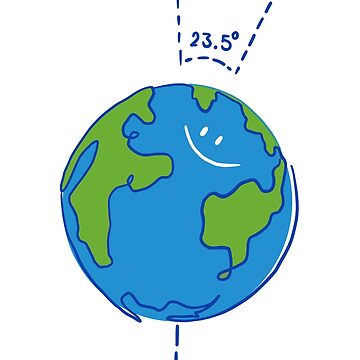 "23.5 Earth on Ongsa Tote bag - Colored | Tilt - The world is tilted 23 ...