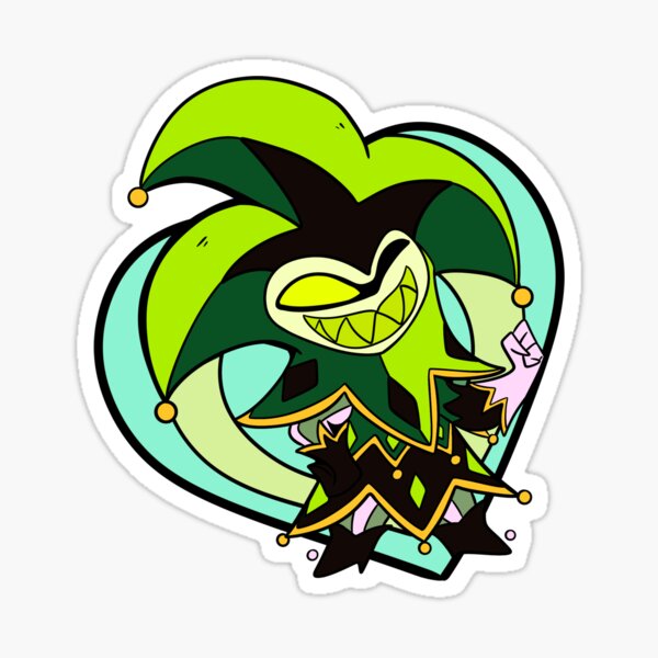 "Chibi heart mammon" Sticker for Sale by Ash Beetle | Redbubble