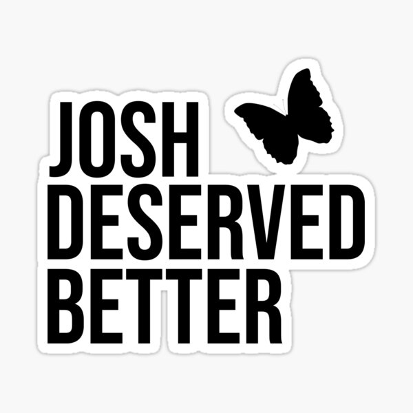 "Josh" Sticker for Sale by alarmbite | Redbubble