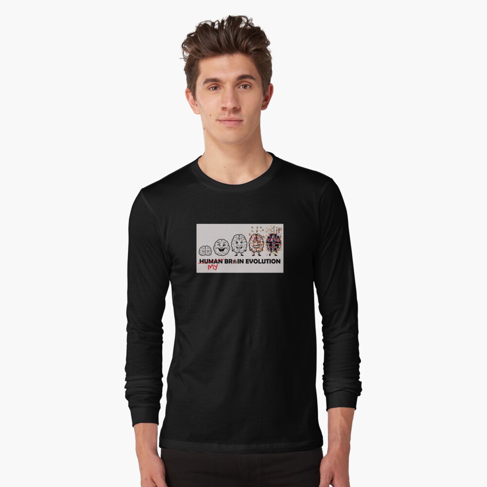 "human brain evolution brainrot meme" Sticker for Sale by digilabs ...