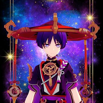 "Fatui Scaramouche Genshin Impact" Sticker by SegaJenkins | Redbubble