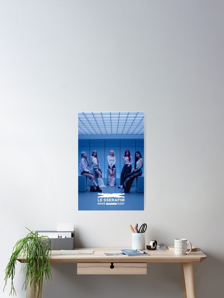 "Le Sserafim Easy SMART Make it Look Easy" Poster for Sale by ...