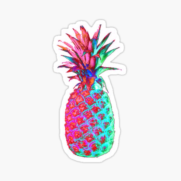 "Pineapple" Sticker by cmorrow2 | Redbubble