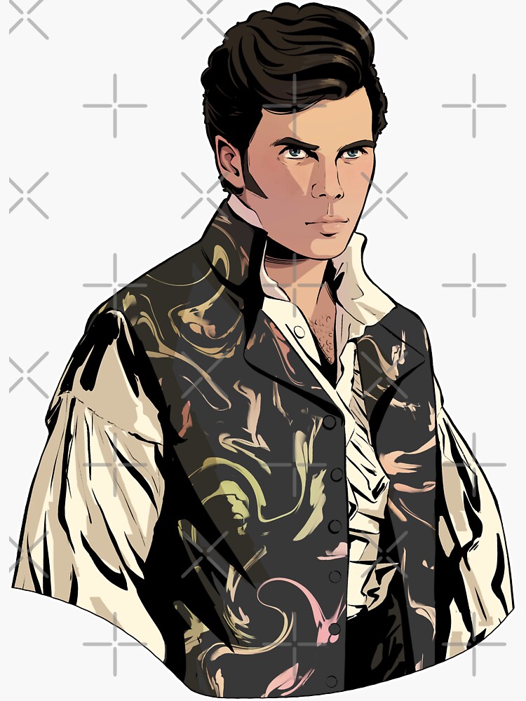 "Colin Bridgerton | Bridgerton fanart" Sticker for Sale by crisshasart ...