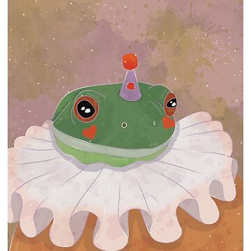"Clown Frog" Sticker for Sale by atalitas | Redbubble