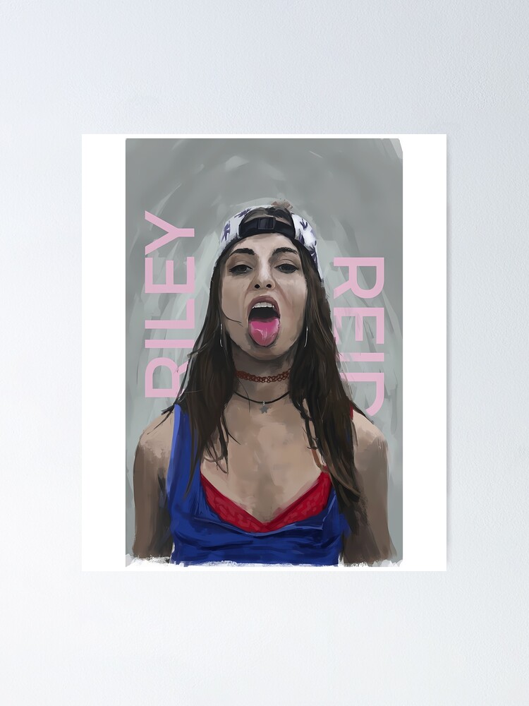 "Riley Reid" Poster for Sale by mirandamckay | Redbubble