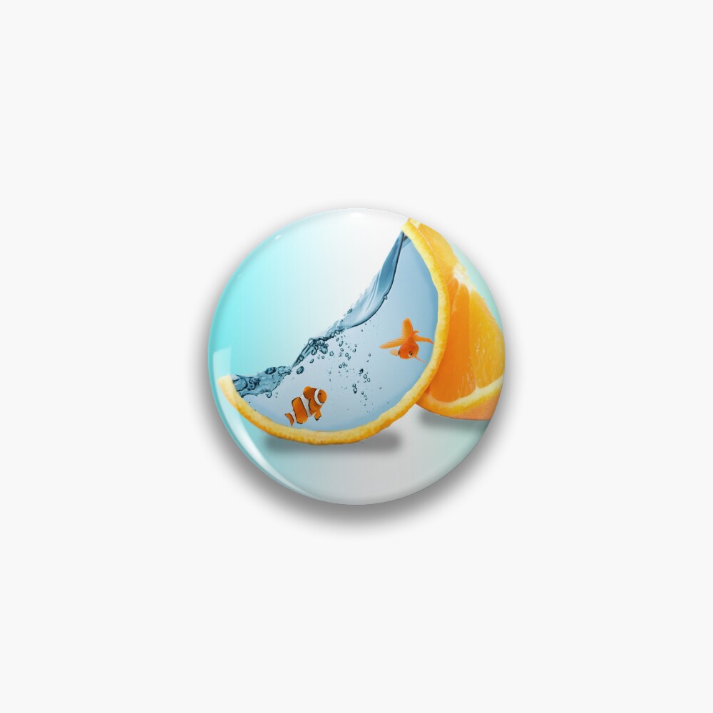"Frutiger Aero Fish Orange Aquarium" Sticker for Sale by FrutigerAero ...