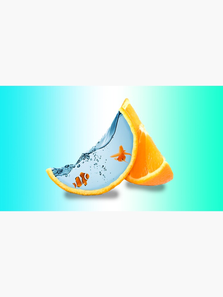 "Frutiger Aero Fish Orange Aquarium" Sticker for Sale by FrutigerAero ...