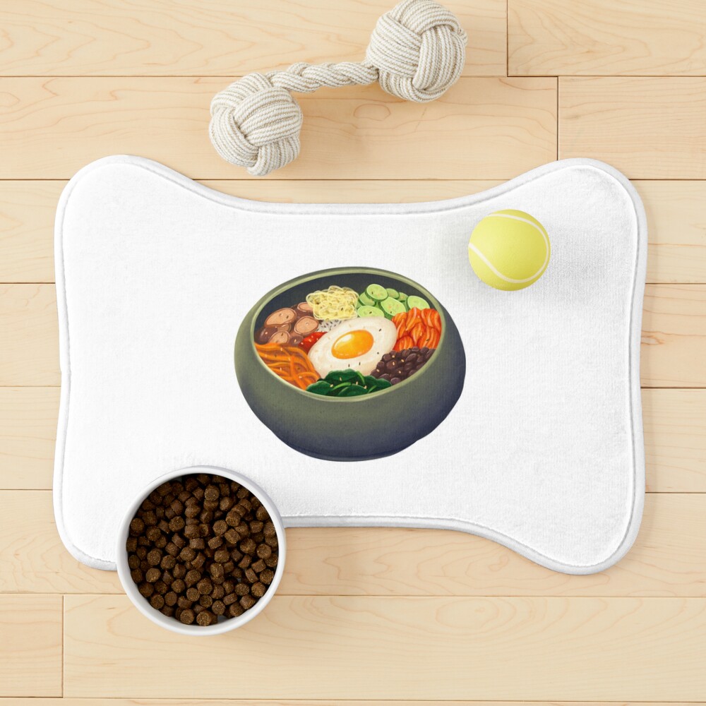 "Bibimbap" Sticker for Sale by rawmawr | Redbubble
