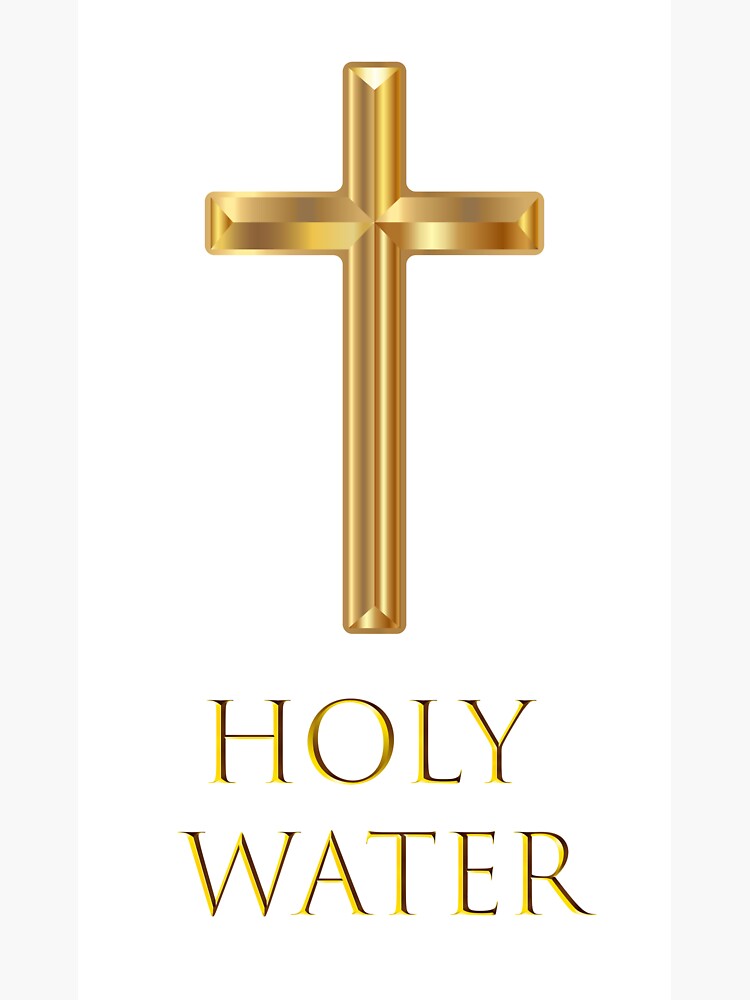 "Holy Water" Sticker for Sale by Richard Velebný | Redbubble