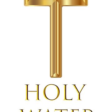 "Holy Water" Sticker for Sale by Richard Velebný | Redbubble