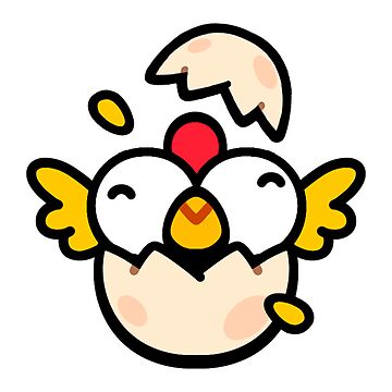 "Squad Busters Baby Chicken" Sticker for Sale by Shamiko-world | Redbubble