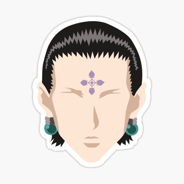 "Chrollo Lucilfer Anime Sticker" Sticker for Sale by Manolo7 | Redbubble