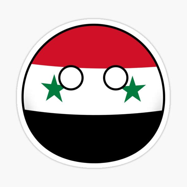 "Syria Countryball" Sticker for Sale by Candie-Shop | Redbubble