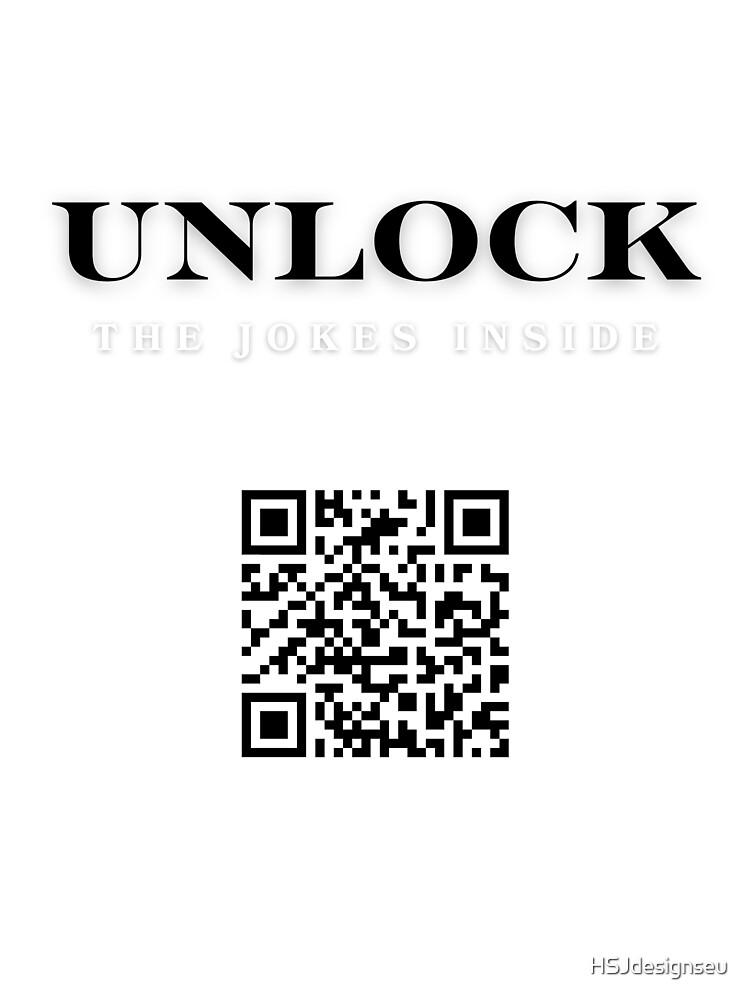 "Unlock the Jokes inside - QR code" Kids T-Shirt for Sale by ...