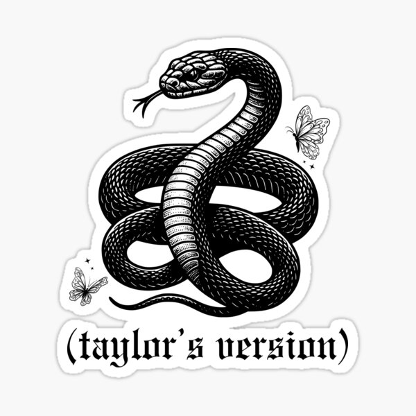 "Taylor Swift Reputation Taylor’s Version Snake and Butterflies ...