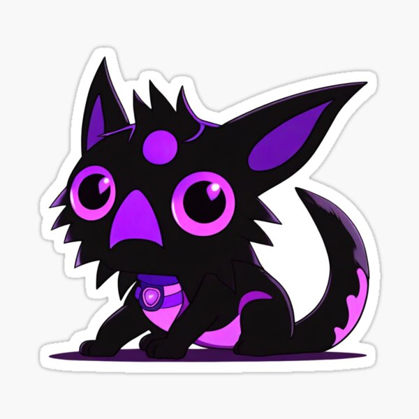 "Violet Chupacabra" Sticker for Sale by QS-Publishing | Redbubble