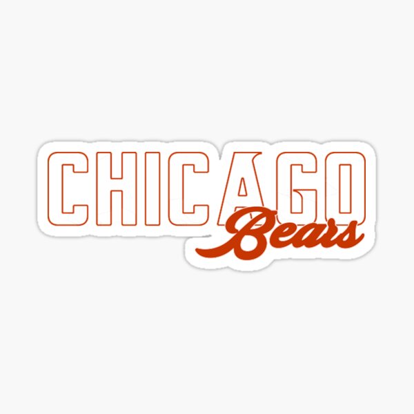 "Art - Chicago Bears" Sticker for Sale by DorseyTamika | Redbubble