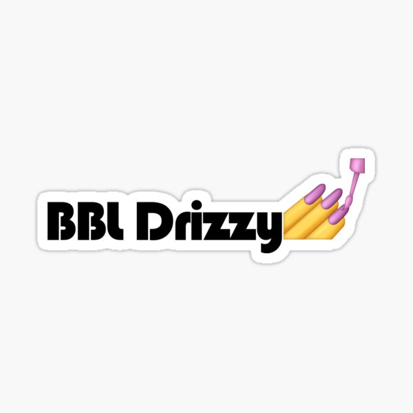 "BBL Drizzy" Sticker for Sale by Mini Toad | Redbubble