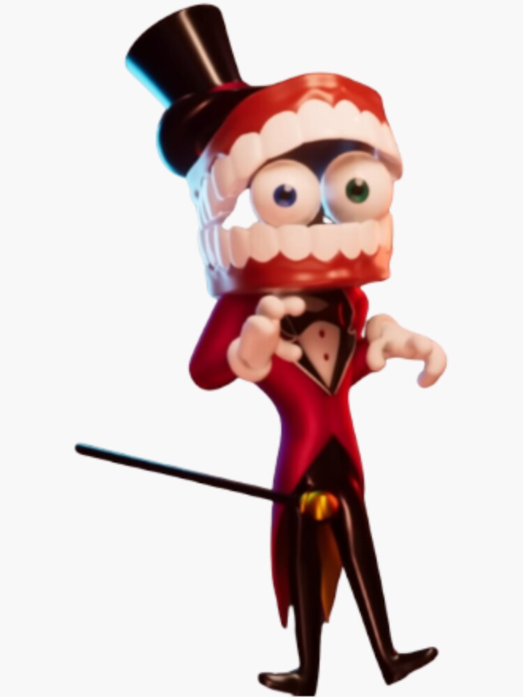 "TADC: Caine Fear" Sticker for Sale by EmberlyDawn | Redbubble