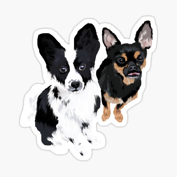"Heidi and Hondo" Sticker for Sale by helenkemper | Redbubble