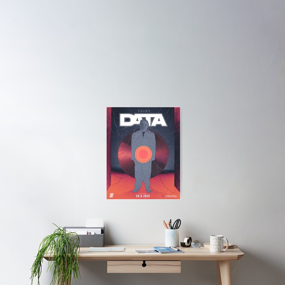 "DATA | Tainy" Sticker by grafiqando | Redbubble