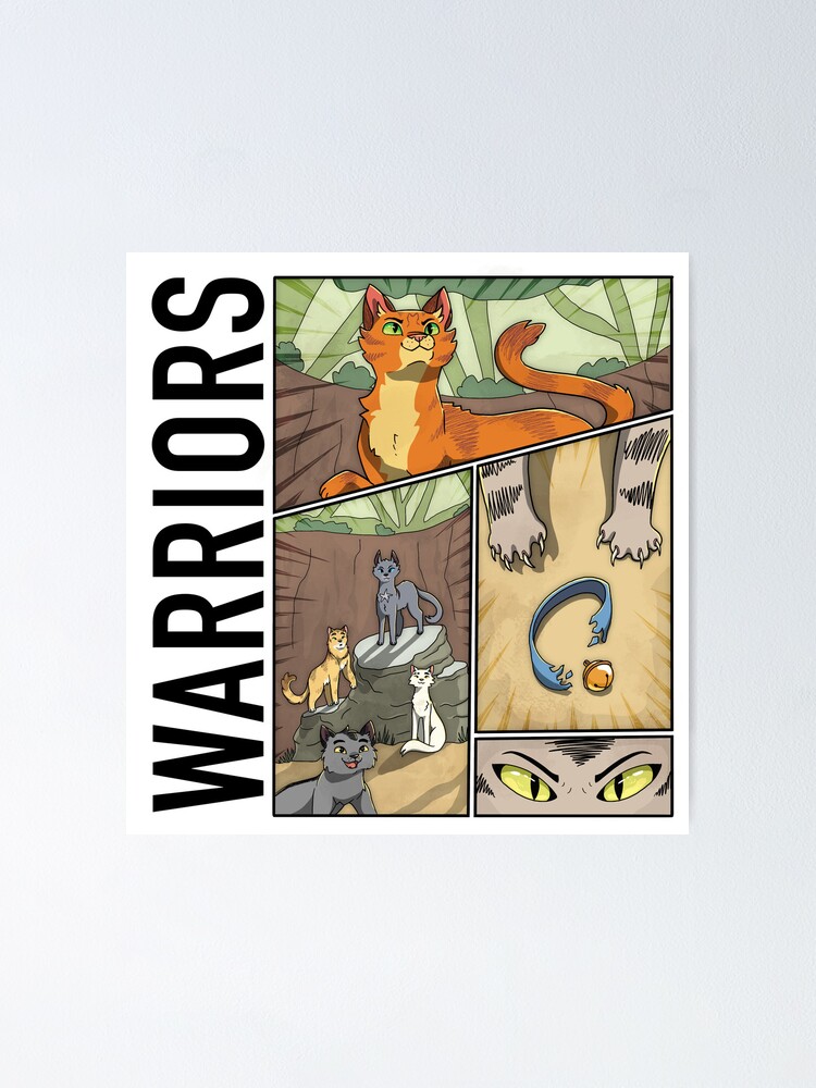 "Warrior Cats: Graphic Novel Design (full color version)" Poster for Sale by PopeyeCore1 | Redbubble