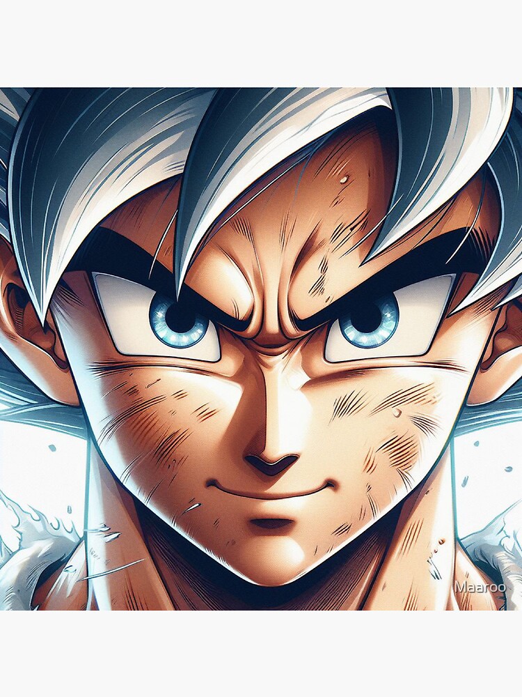 "Goku" Sticker for Sale by Maaroo | Redbubble