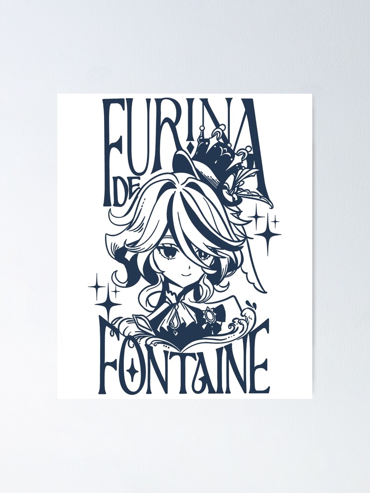 "Genshin Impact Furina - Genshin Furina" Poster for Sale by ...