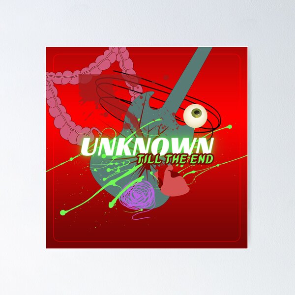 "ALNST - UNKNOWN" Poster for Sale by cinah | Redbubble
