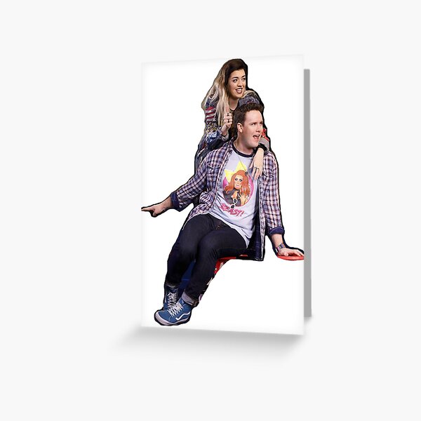 Janis And Damian Mean Girls The Musical Greeting Card For Sale By Lovegoodcosplay Redbubble