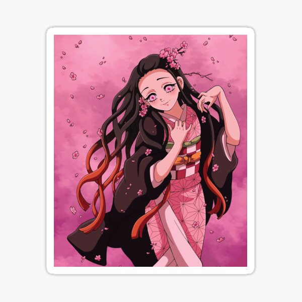 "The Determined Demon Slayer: Nezuko " Sticker for Sale by FanThisAll ...