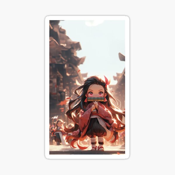"The Determined Demon Slayer: Nezuko " Sticker for Sale by FanThisAll ...
