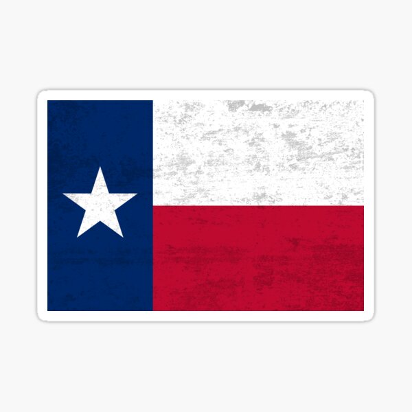 "Texas Flag" Sticker for Sale by moderntimes | Redbubble