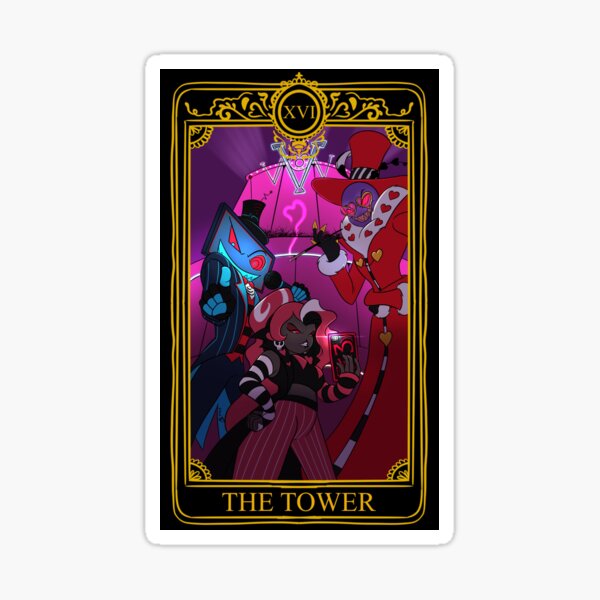 "The Vees Tarot" Sticker for Sale by KriticalKez | Redbubble