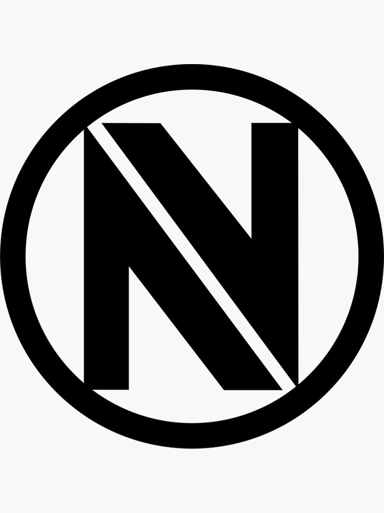 "Envyus Black" Sticker by Swest2 | Redbubble