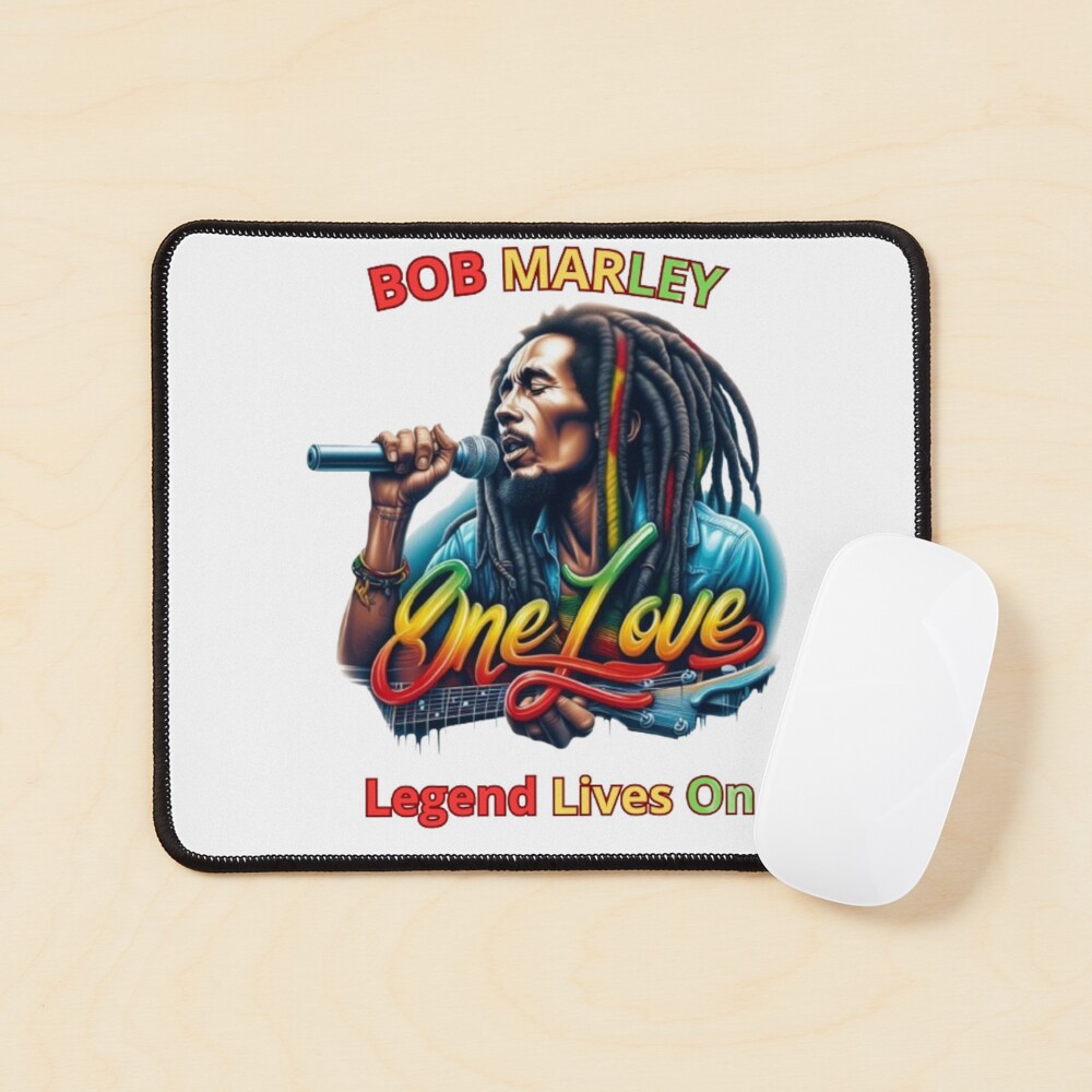 "BOB MARLEY ONE LOVE" Sticker by CHRIST5000 | Redbubble