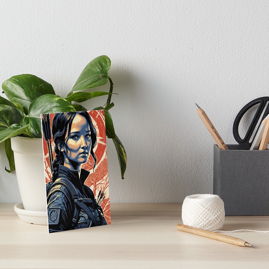"Katniss Hunger Games Profile" Sticker for Sale by HopeW123 | Redbubble