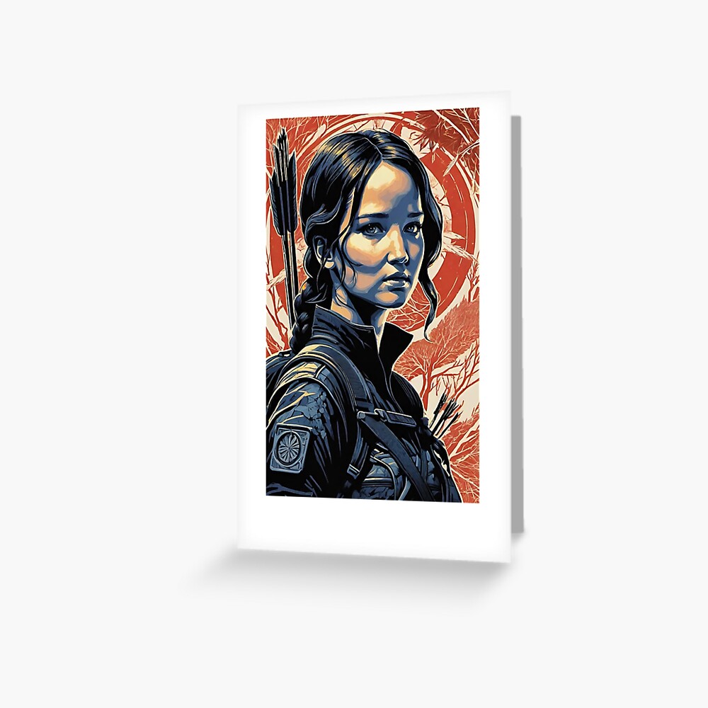 "Katniss Hunger Games Profile" Sticker for Sale by HopeW123 | Redbubble