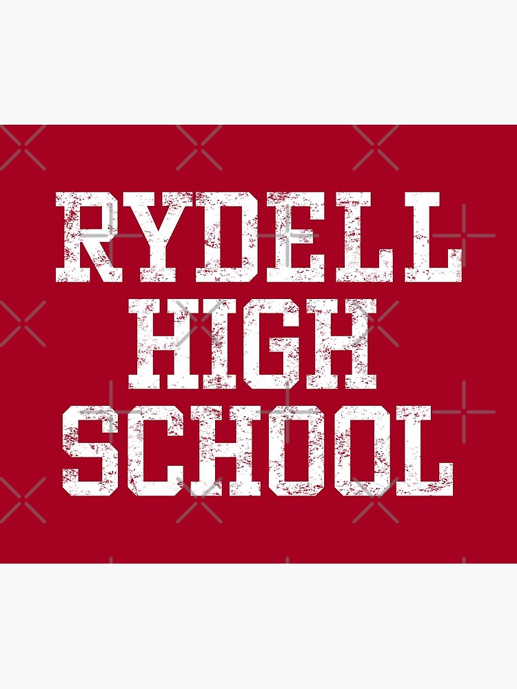 "Grease - Rydell High" Tapestry for Sale by Candywrap Studio® | Redbubble