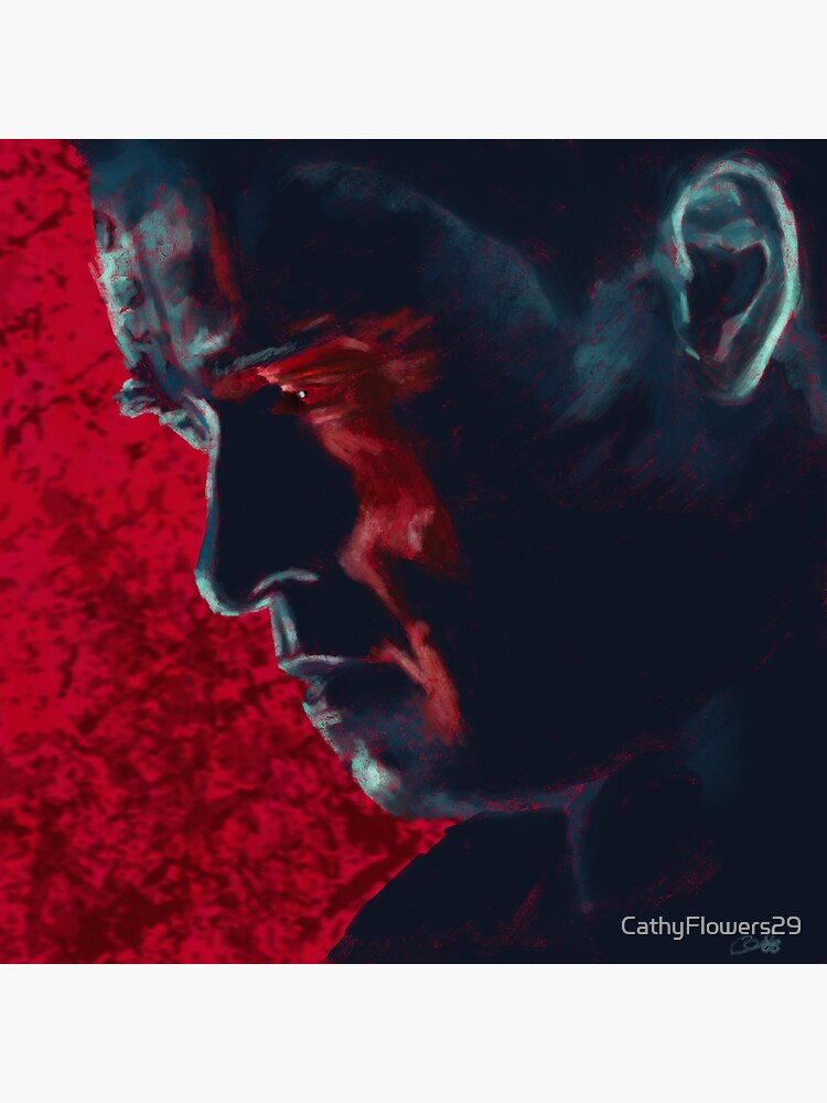 "Terminator T-800" Sticker for Sale by CathyFlowers29 | Redbubble
