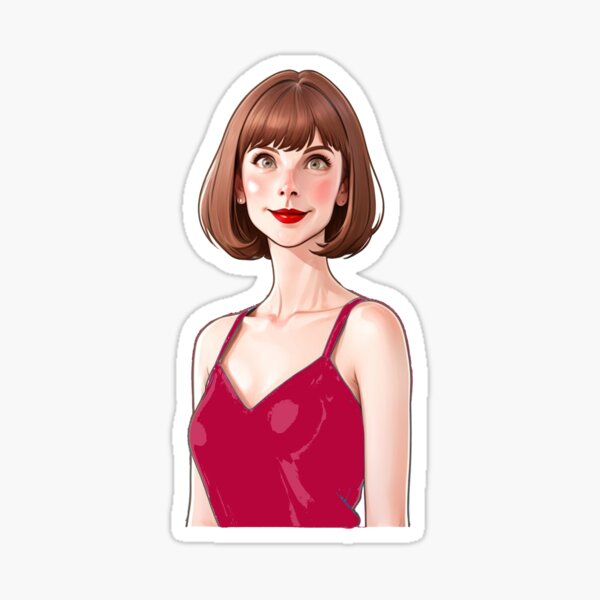 "Mamma Mia Tanya Cartoon" Sticker for Sale by baranskini | Redbubble